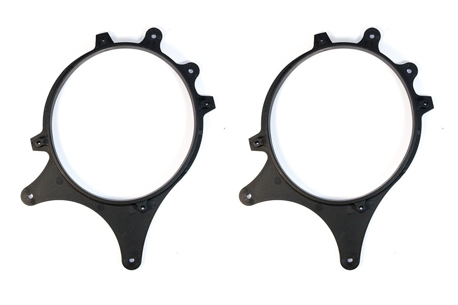 BMW 3 Series (E36) compact 130mm rear side shelf speaker adapter rings ...