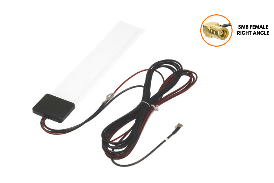 Internal adhesive glass windscreen mount active car aerial antenna ...