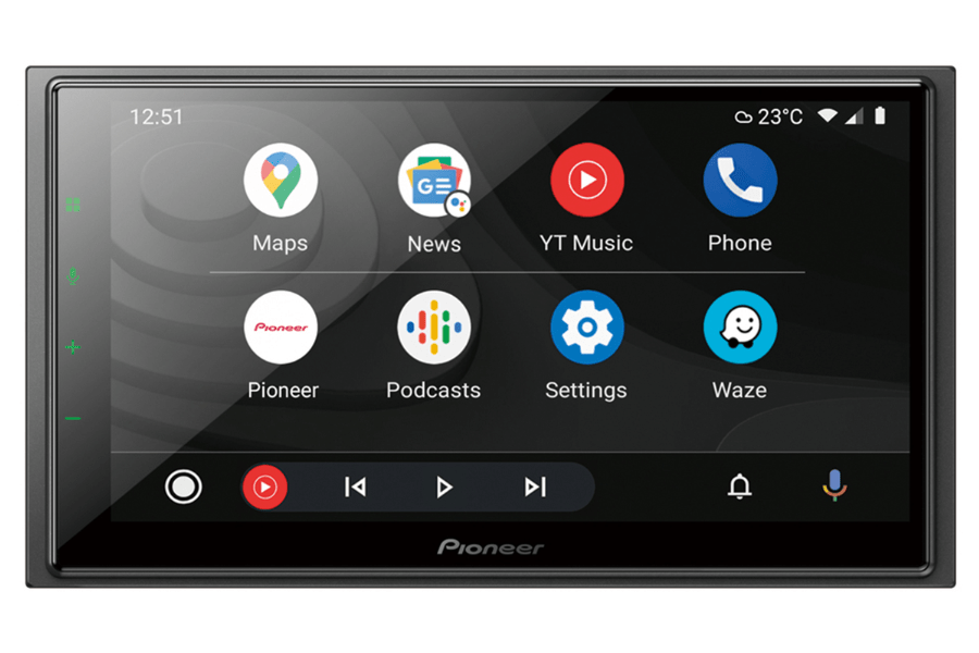 Renault Clio (2012-2019) car stereo upgrade fitting kit with Pioneer ...