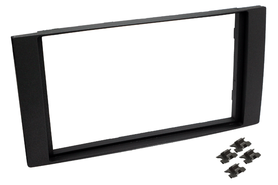 Ford (2002 Onwards) Double DIN car stereo upgrade fitting kit (WITH SWC ...