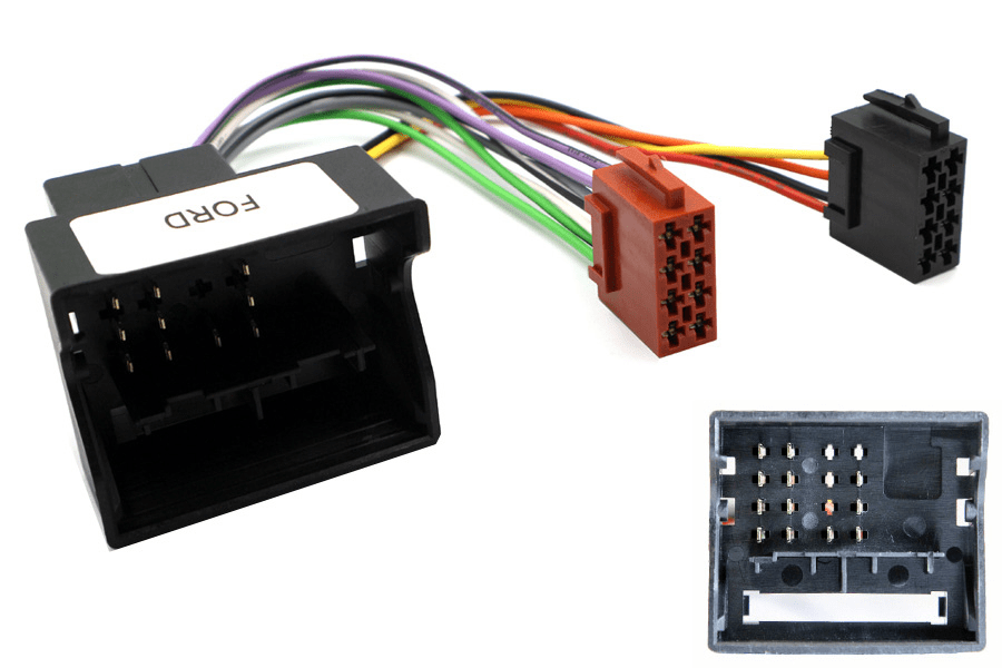 Ford (2002 Onwards) Double DIN car stereo upgrade fitting kit (WITHOUT ...