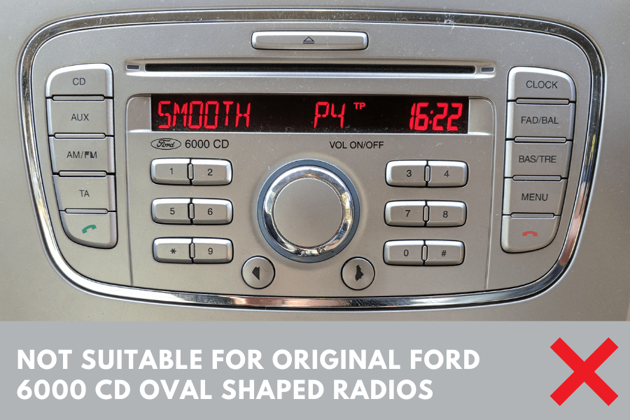 Ford (2002 Onwards) Double DIN car stereo upgrade fitting kit (WITHOUT ...