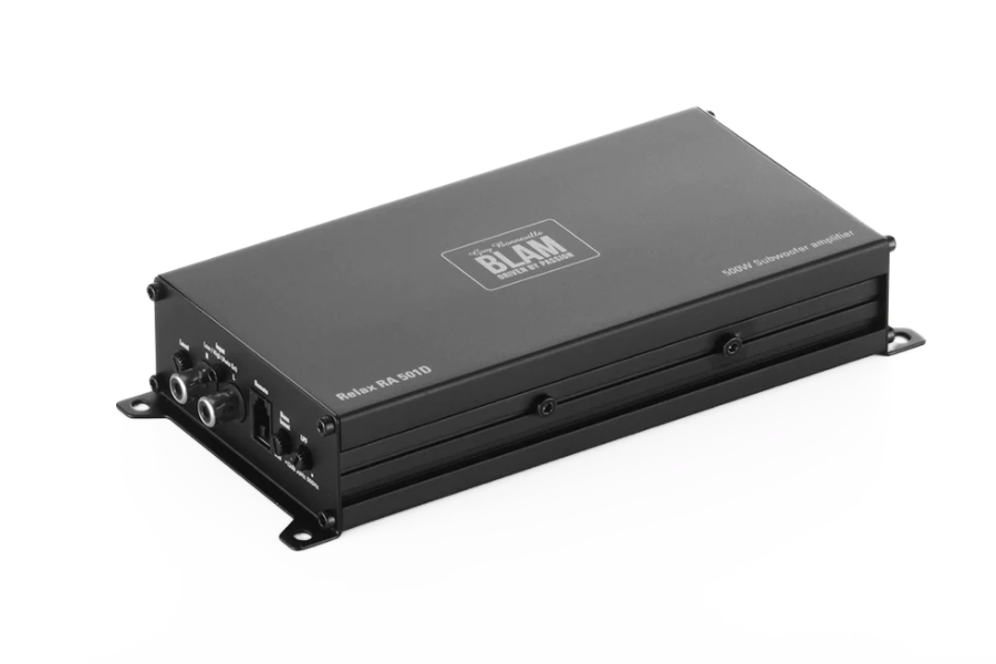 BLAM RELAX RA 501 D Ultra-compact Class-D 1-Channel (Monoblock) 500W ...