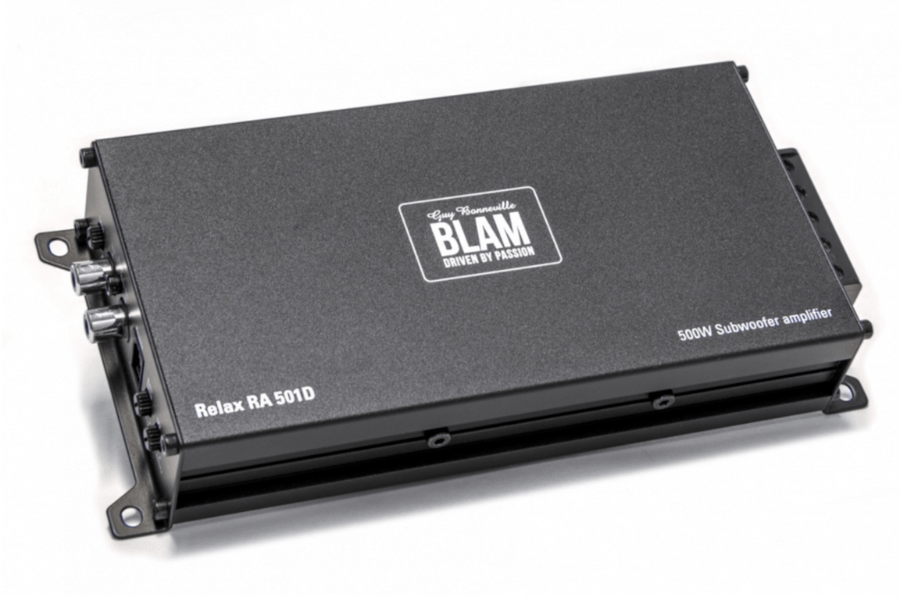 BLAM RELAX RA 501 D Ultra-compact Class-D 1-Channel (Monoblock) 500W ...