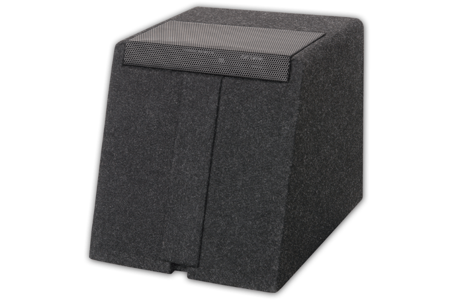 Alpine SWE-815 8-inch boxed car subwoofer with built-in 150W amplifier ...