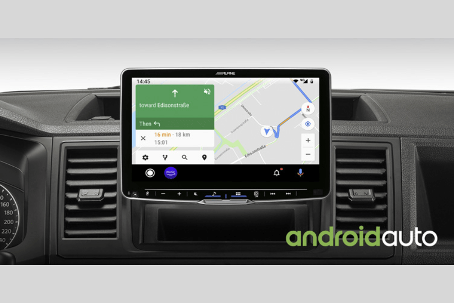 Alpine ILX905D Halo 9 inch touchscreen stereo head unit with wireless Carplay, Android Auto, DAB ...