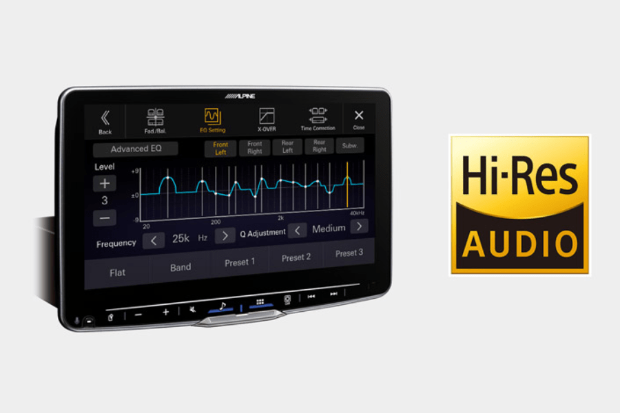 Alpine ILX905D Halo 9 inch touchscreen stereo head unit with wireless ...