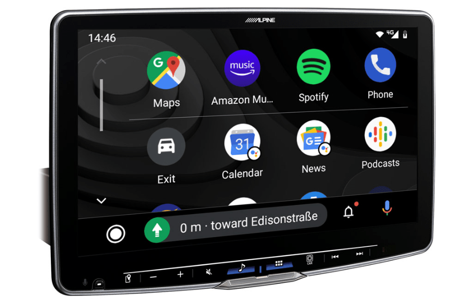 Alpine iLX-F115D Halo 11 inch touchscreen stereo head unit with wireless Carplay, Android Auto ...
