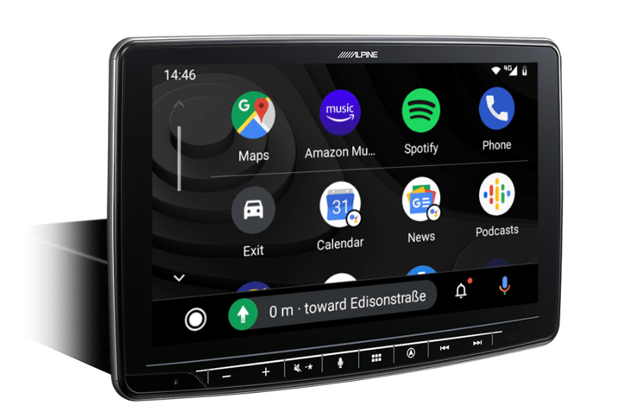 Alpine INE-F904DC 9 Inch motorhome/ truck stereo head unit with ...