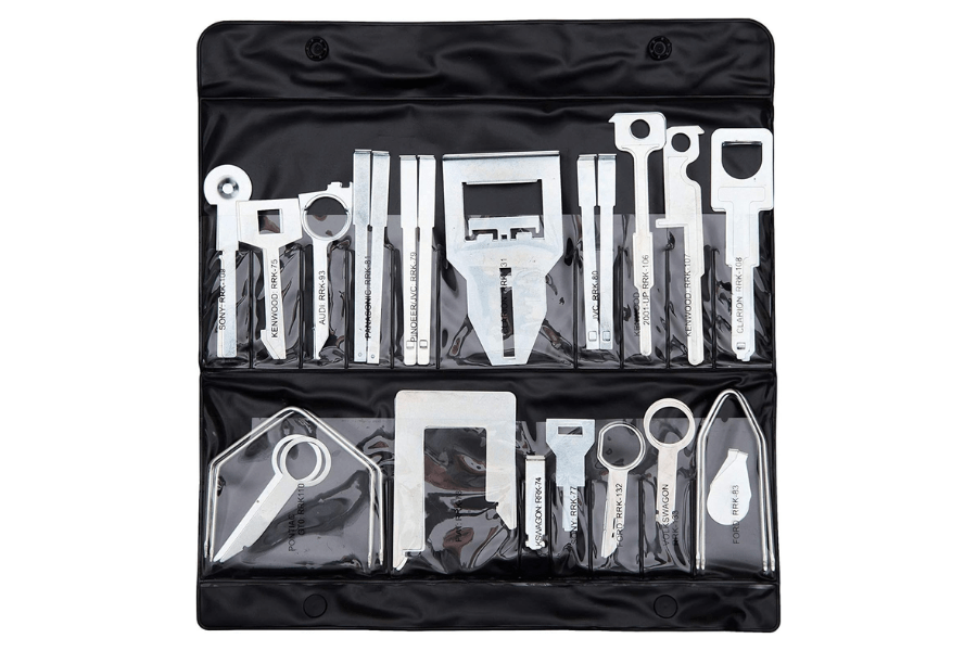 38 Piece (19 Pair) car audio radio stereo release key/ disassembly set ...