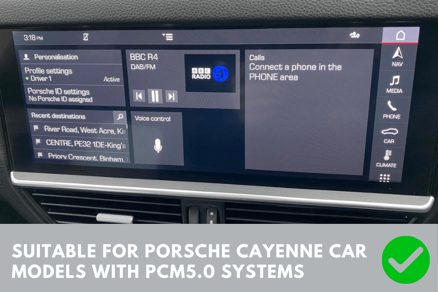 Add a front and/or rear camera to Porsche cars with PCM4.1/ PCM5.0/ PCM ...