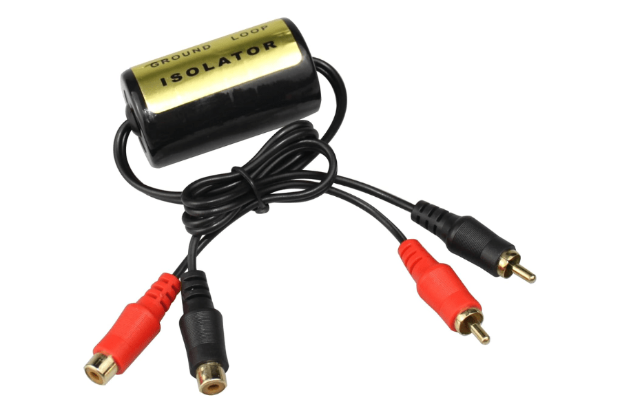 20 Amp RCA Stereo Ground Loop Isolator/ Audio Signal/ Amplifier Noise ...