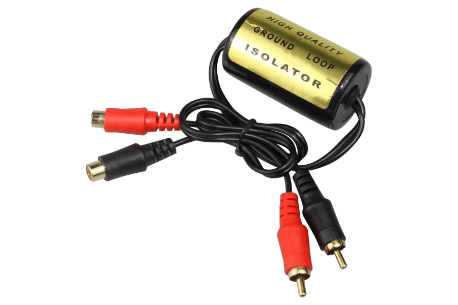 20 Amp RCA Stereo Ground Loop Isolator/ Audio Signal/ Amplifier Noise ...