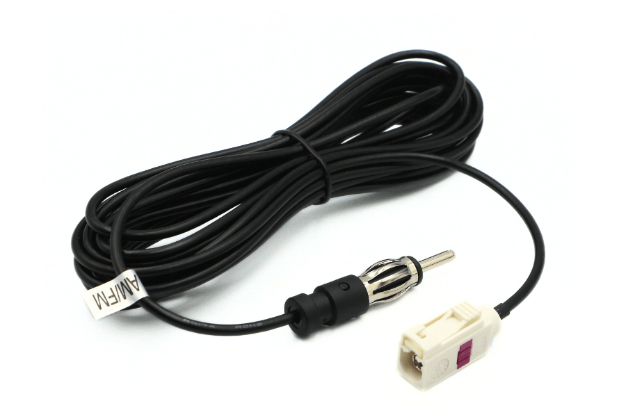 GPS/ DAB+/ FM and AM vehicle roof mount Shark Fin aerial with 5m cable ...