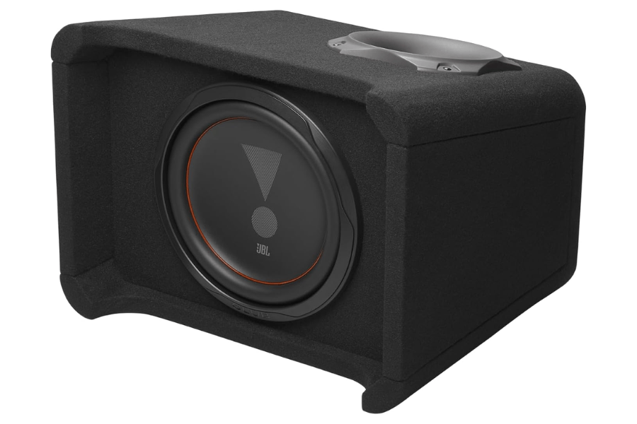 JBL JBL CLUB 1000P 10" inch ported car sub box enclosure with 10 inch ...