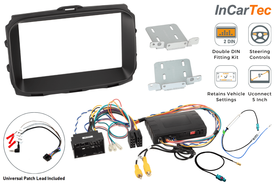 Fiat Stereo Upgrade parts, Radio replacement kit, Audio fitting kits ...