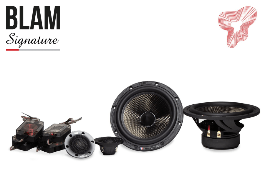 BLAM Signature 165 S85 165mm (6.5") 200W 2-Way component car audio speaker system