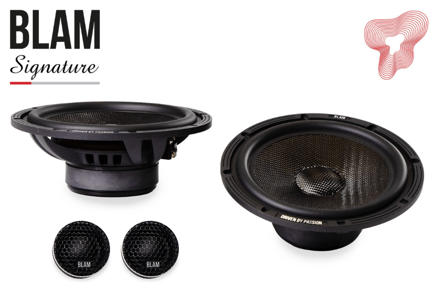 BLAM Signature 200 S2 Active Two-Way Component Car Speaker Kit (No Crossovers)
