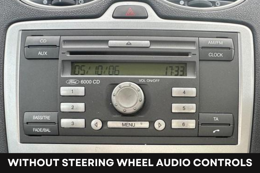Ford 6000CD Radio (Without SWC)